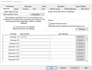 VibrationVIEW Demonstration Mode - Vibration Research