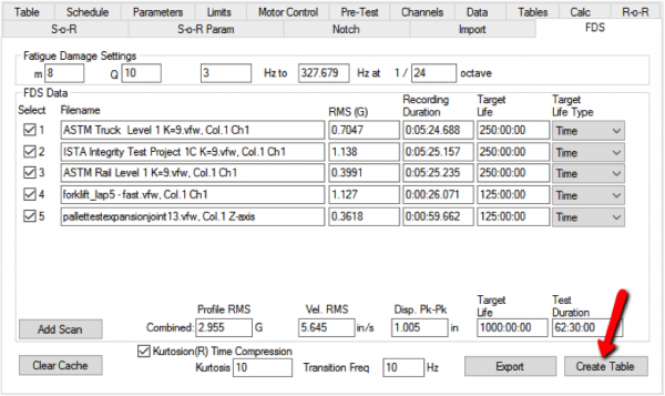 How to Create an FDS Test - VibrationVIEW Control Software