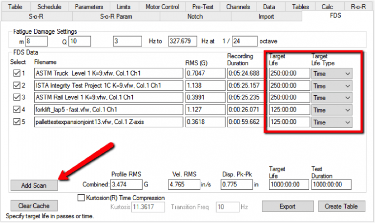 How to Create an FDS Test - VibrationVIEW Control Software