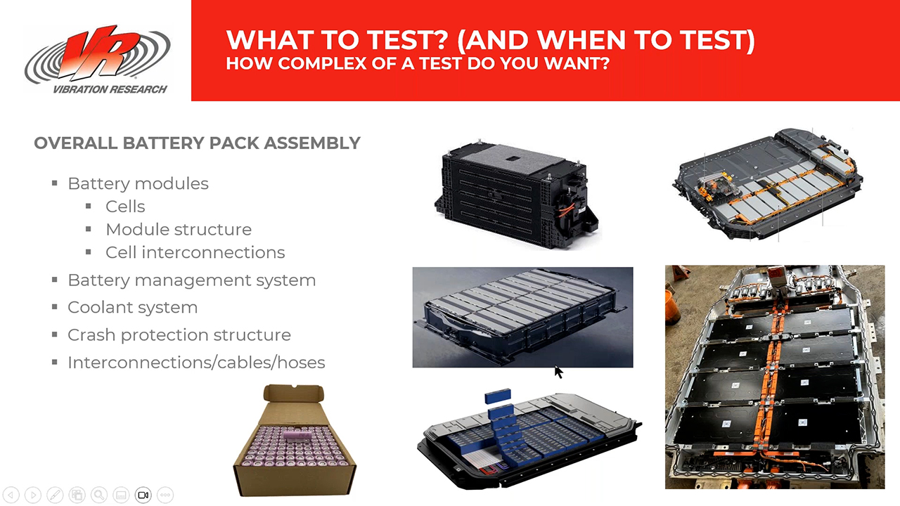 Electric Vehicle Battery Vibration Testing - Vibration Research