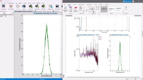 Vibration Test Reports - VibrationVIEW Software - Vibration Research