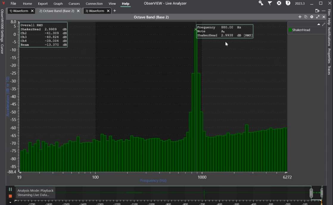 ObserVIEW 2023 - Analysis Software - Vibration Research